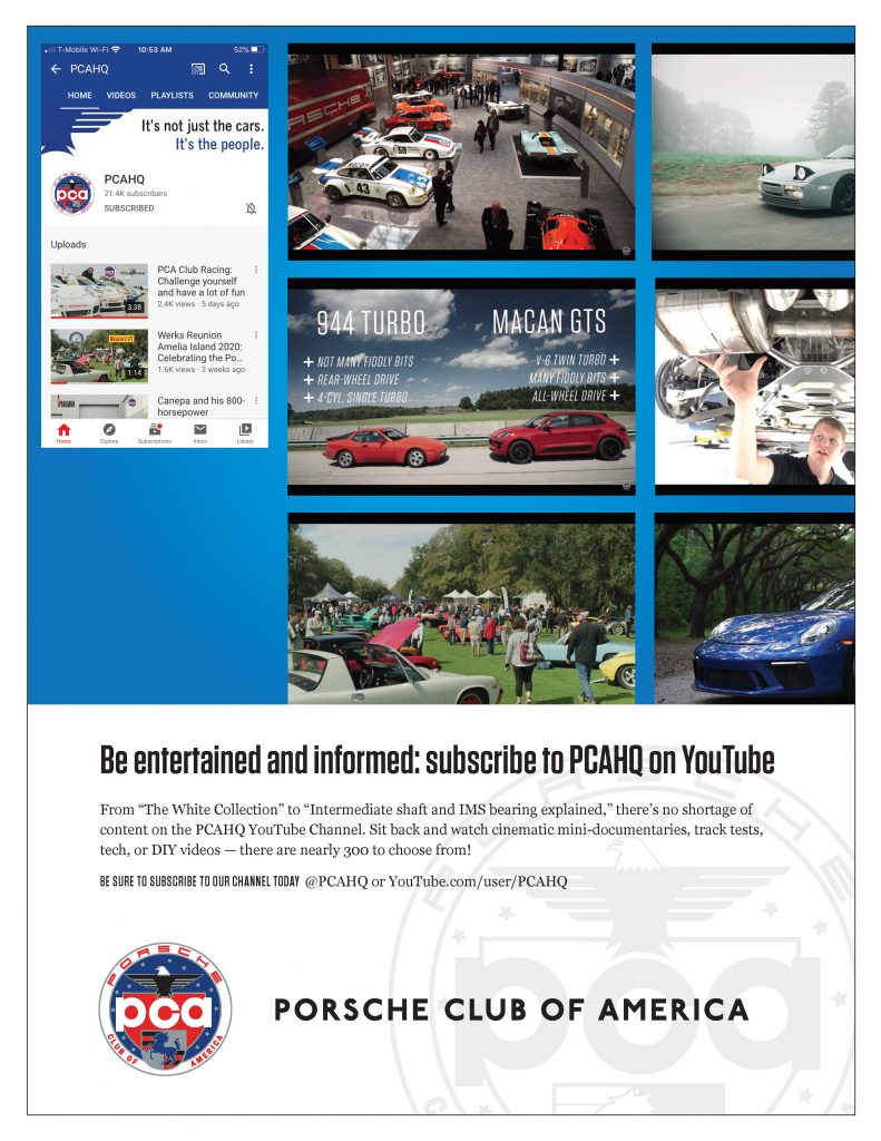 Check out the PCA YouTube Channel! | Space Coast Region of PCA